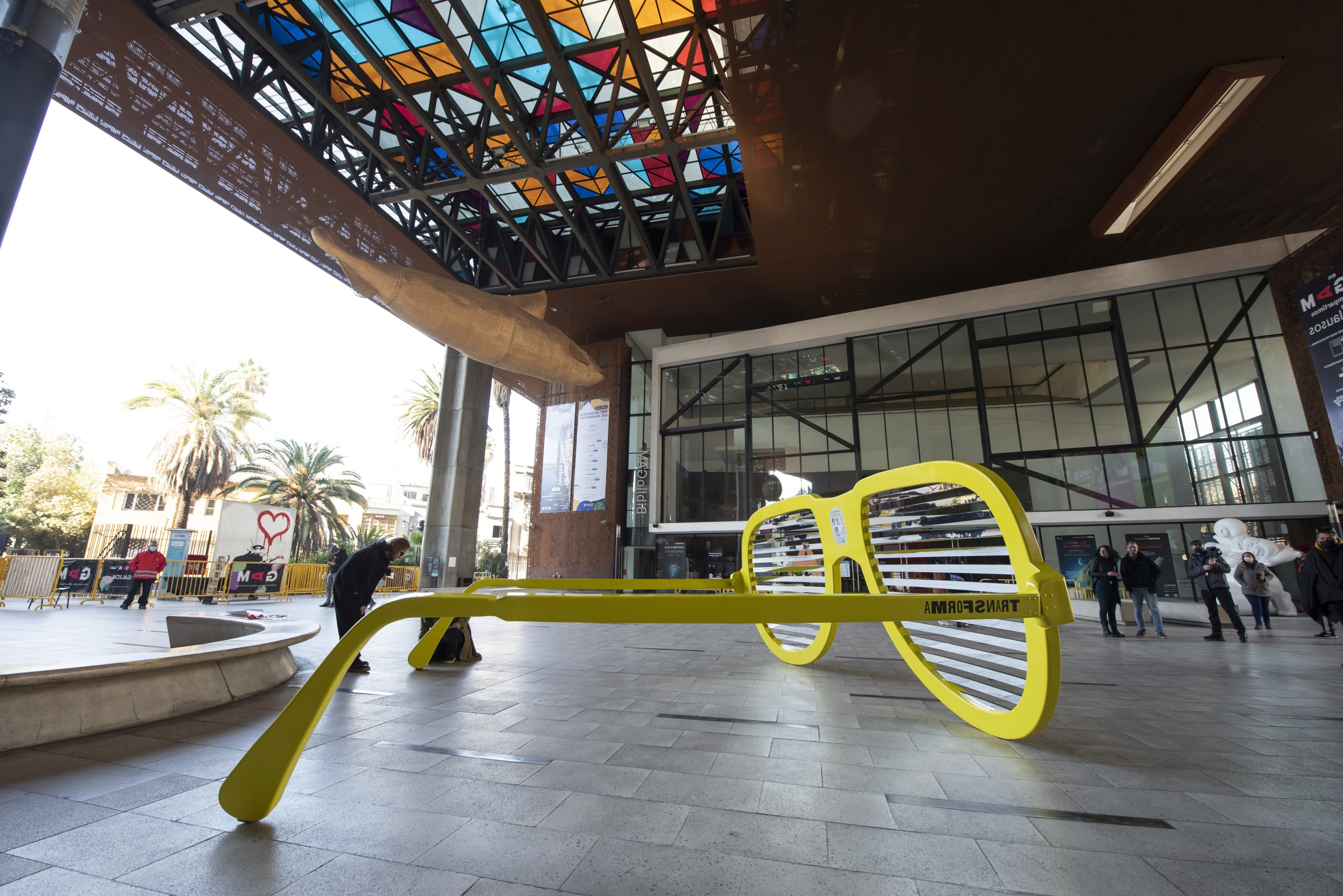 Instalación: «Cultura que transforma/Lentespejo». GAM » Santiago Cultura