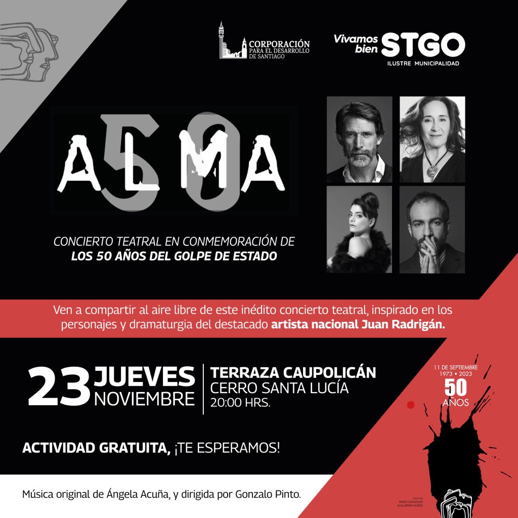 Inspirada en la obra de Juan Radrigán: Municipalidad de Santiago ...